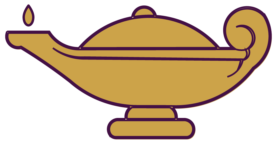 Omega Psi Phi Lamp